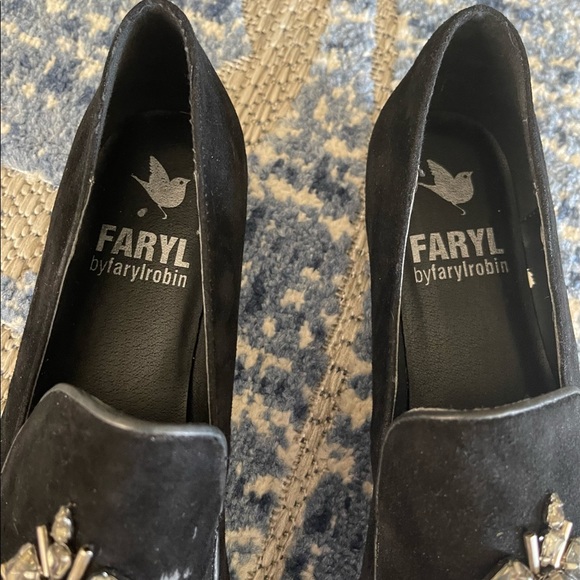 Faryl Robin | Shoes | Faryl By Faryl Robin Rhinestone Easton Loafer ...